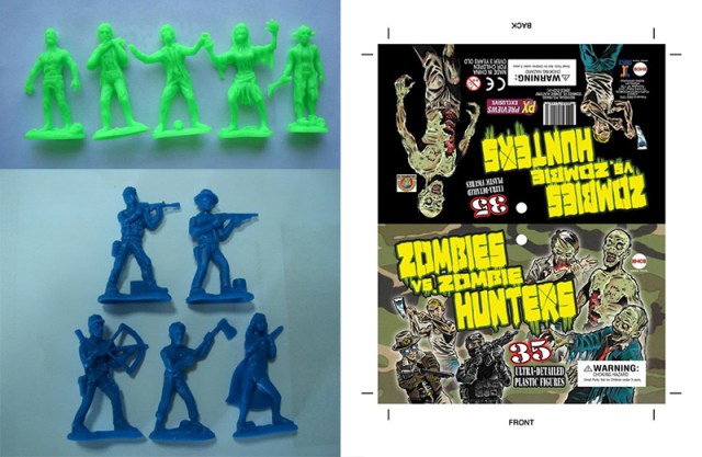 Plastic Zombie Toys