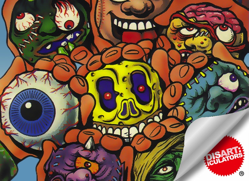 MAN-E-NEWS// The ‘Eye of Death’ one-off Madball sculpt from Zectron…