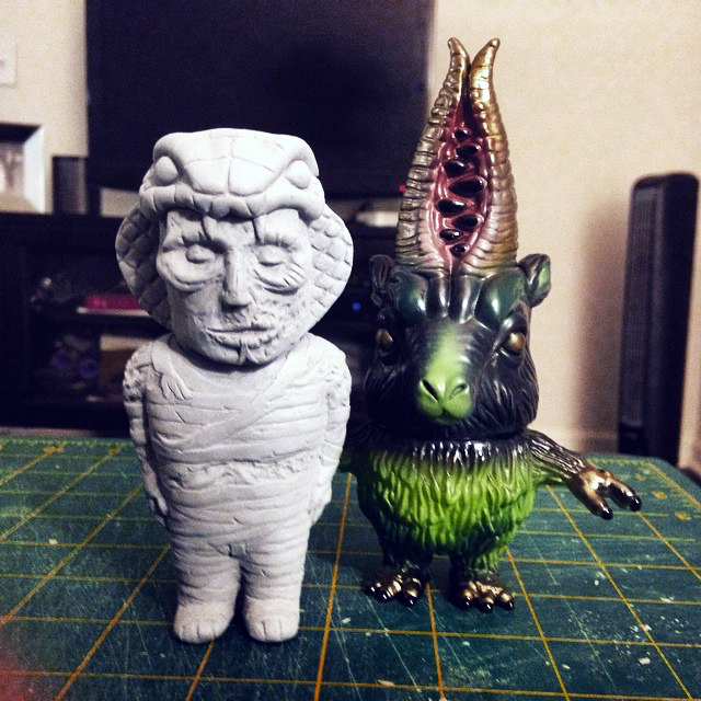 MAN-E-NEWS// Splurrt’s “Serpent Sata” sofubi prototype revealed…