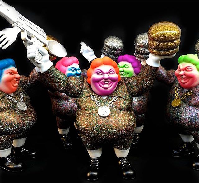 MAN-E-NEWS// BlackBook Toy x Kenth Toy Works’ “Hologram” EVIL MC sofubi ...