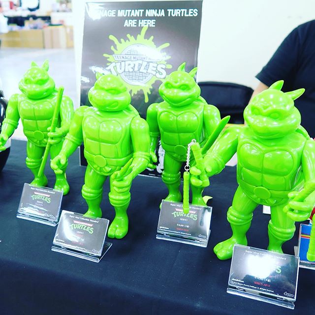 Dune’s officially licensed TMNT sofubi unveiled…