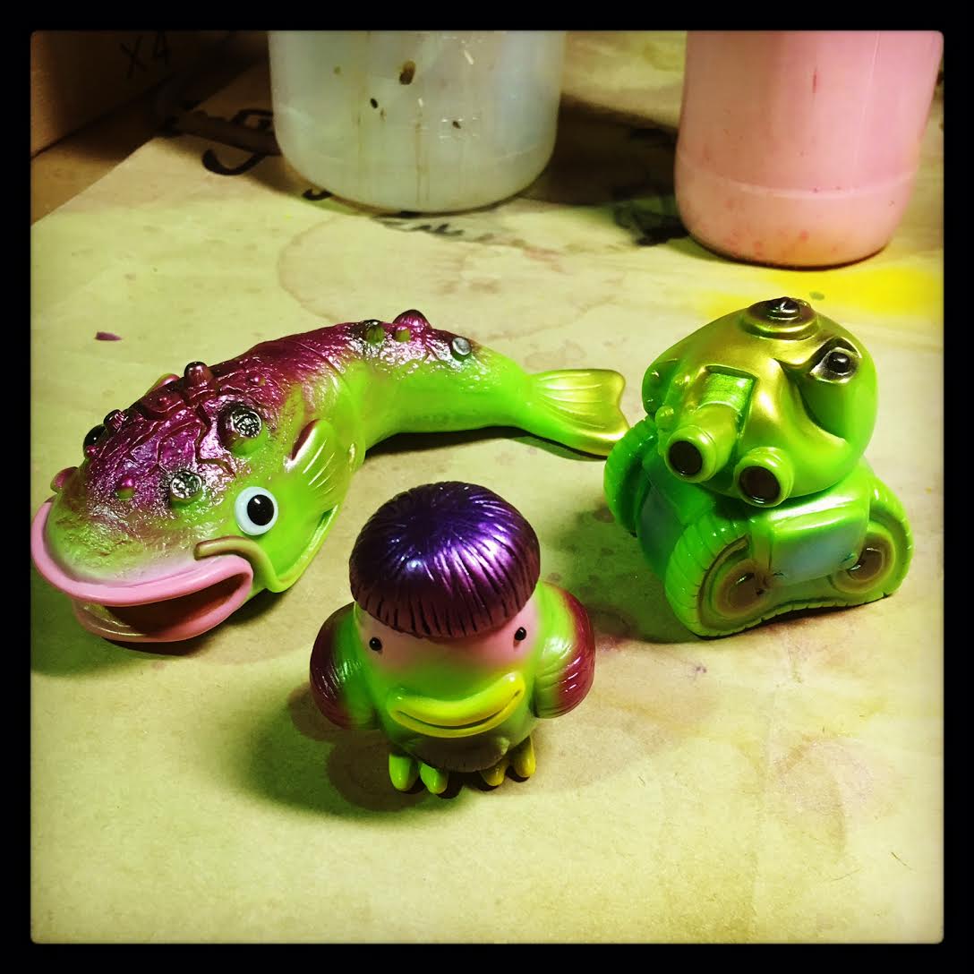 Shirahama Toy x Science Patrol Namazus, Beakies and Matodon Tanks…