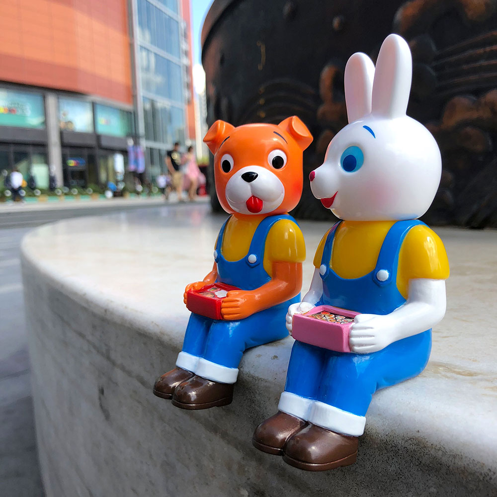 Pointless Island x Awesome Toy’s [Meal Time] Worker Rabbit and Worker Dog…